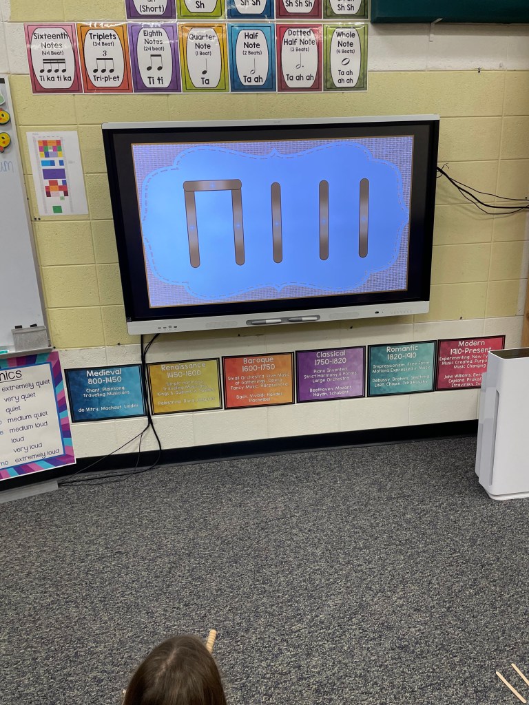 Popsicle Stick Music Rhythms – Making Music Class Fun